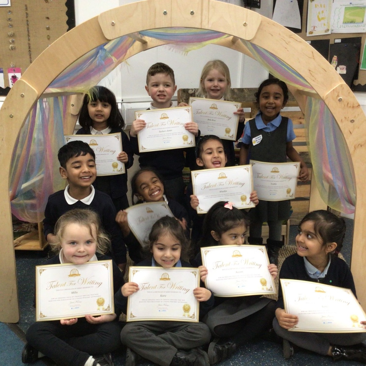 Three Bridges Primary School - Reception Poetry cOMPETITION wINNERS