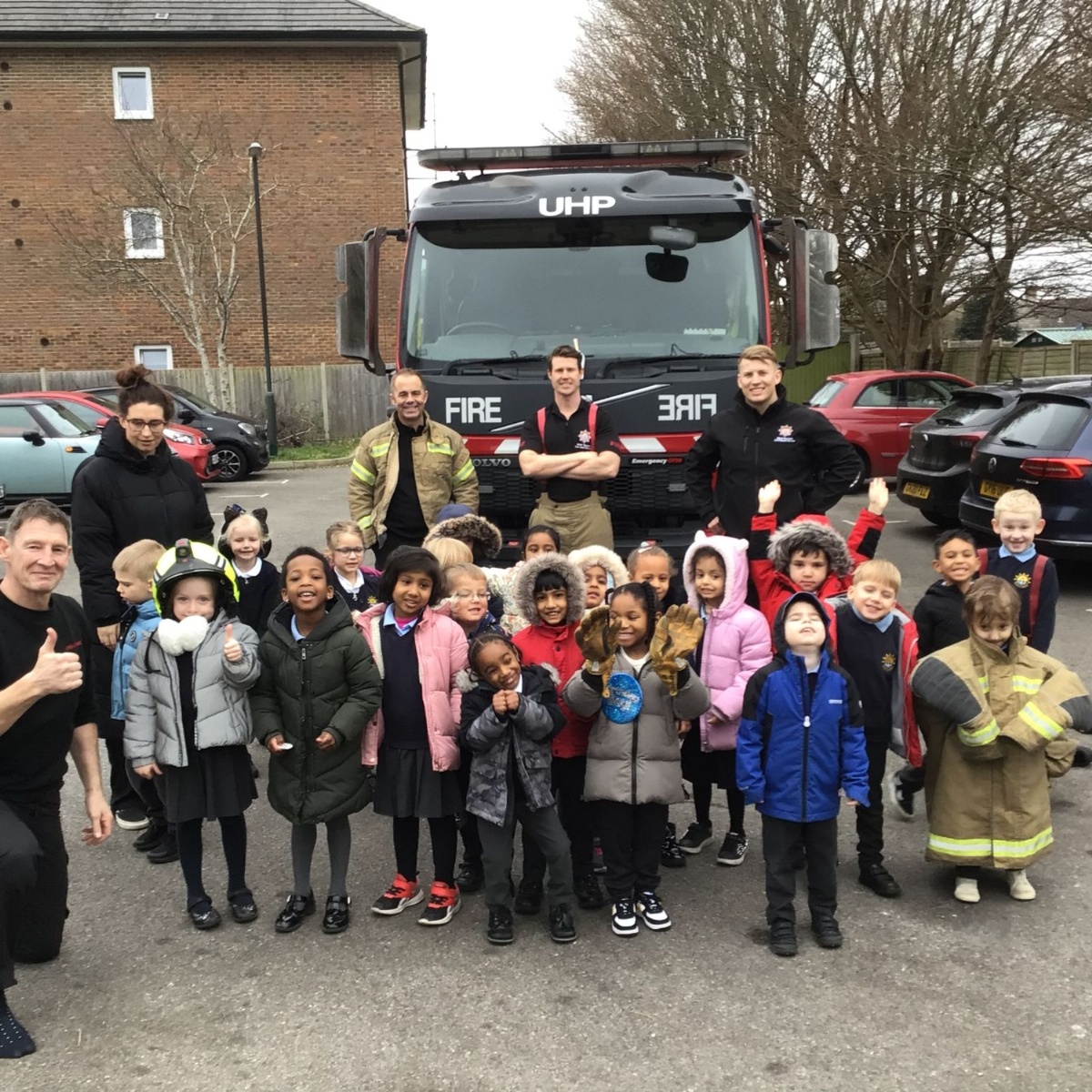 Three Bridges Primary School - Fire EnGINE VIST